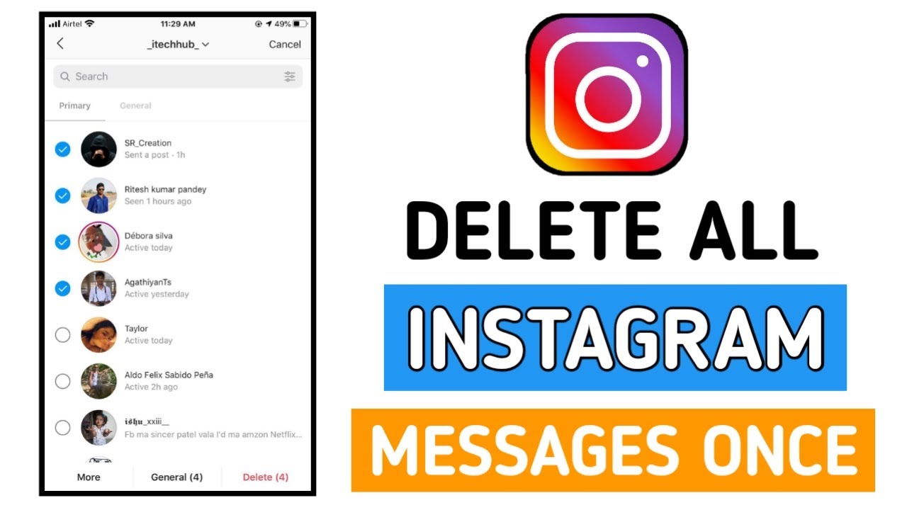  How To Delete All Messages On Instagram At Once Blog Adflee